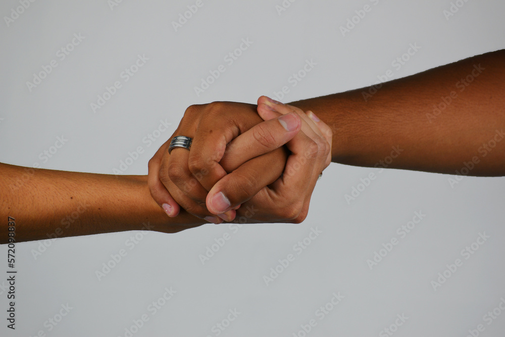 SHAKING HANDS Stock Photo | Adobe Stock