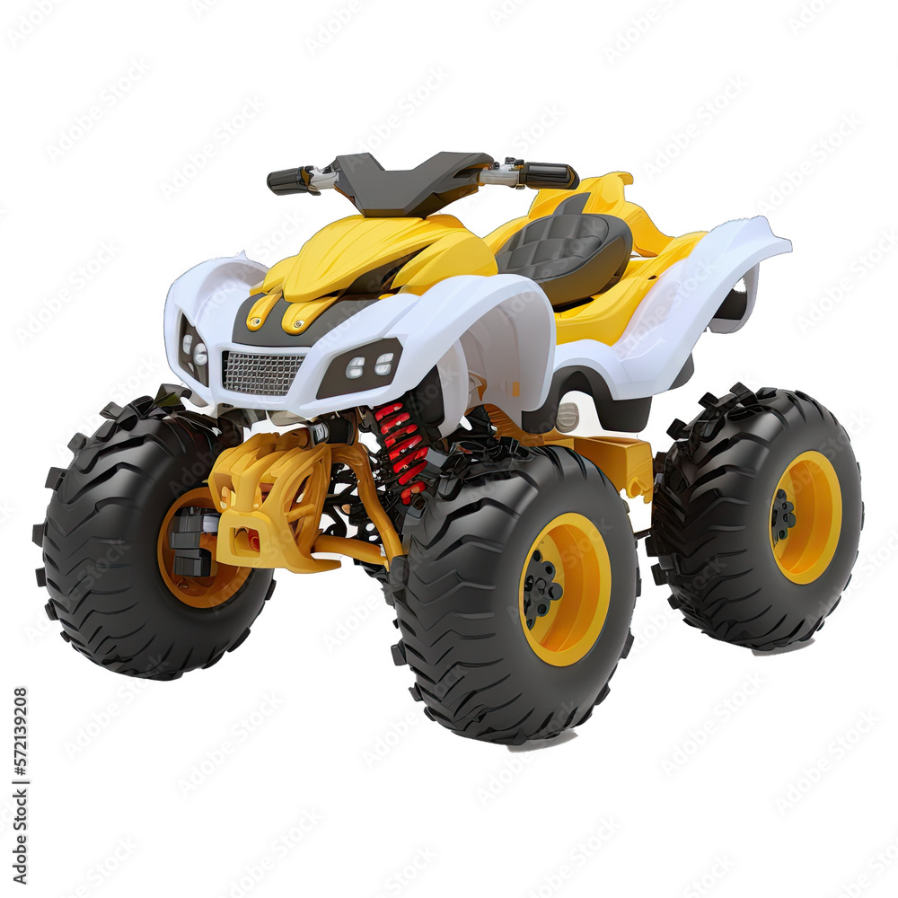 Cute Baby, Toddler, Kid Toy ATV Character Design Elements Isolated ...