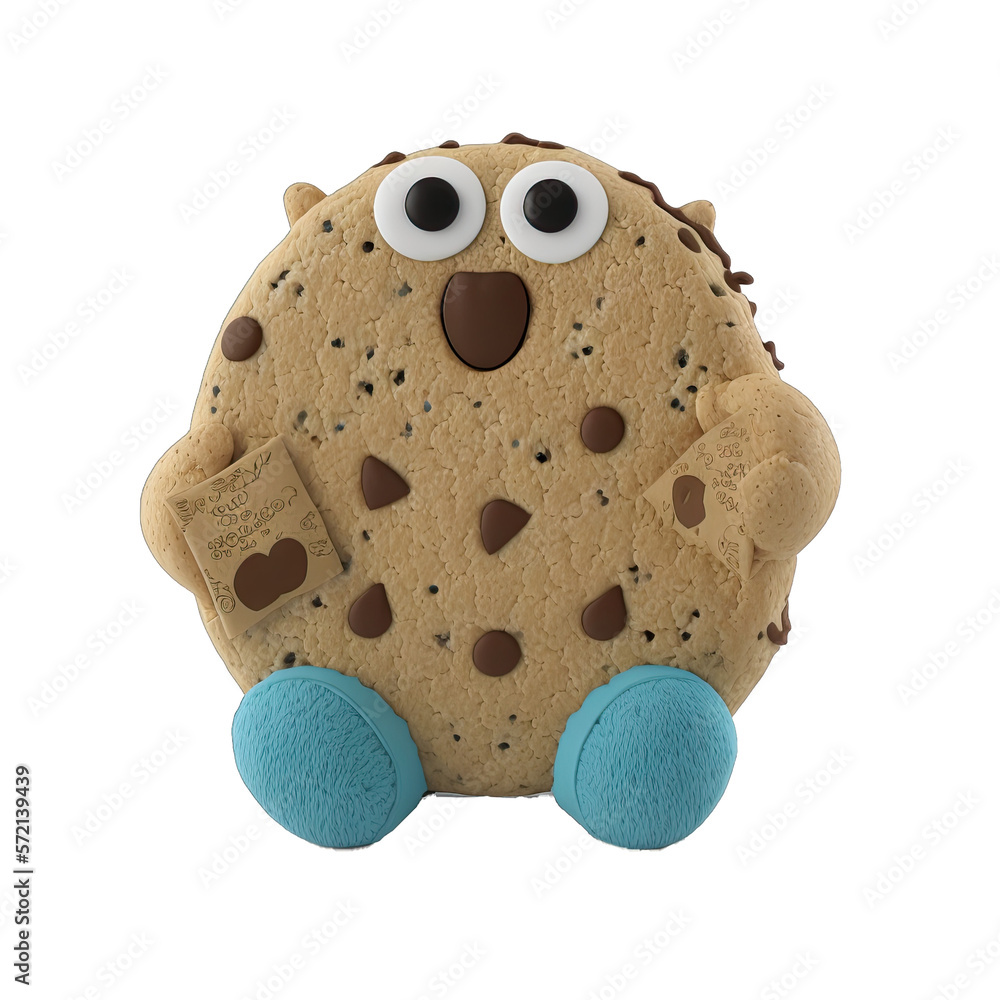 Cute Baby, Toddler, Kid Toy Cookie Character Design Elements Isolated ...