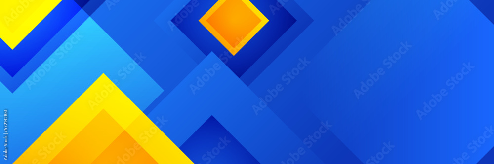 Elegant Blue and Yellow Floral Background Design for Your Creative ...