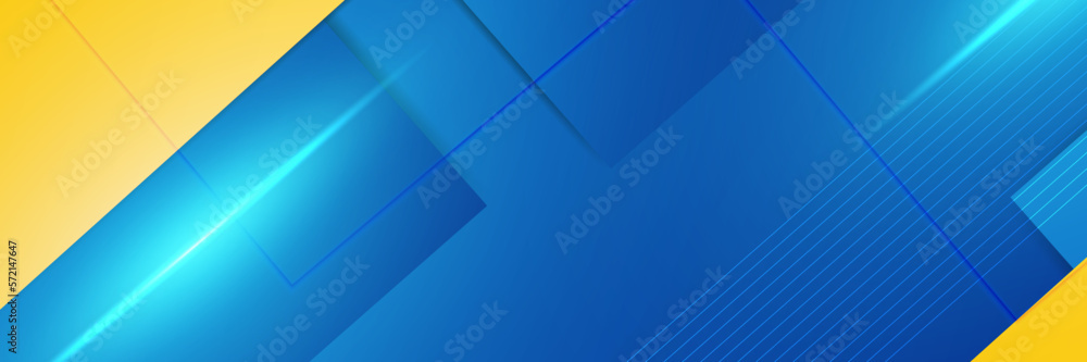 Background with colorful blue and yellow gradations for your covers ...