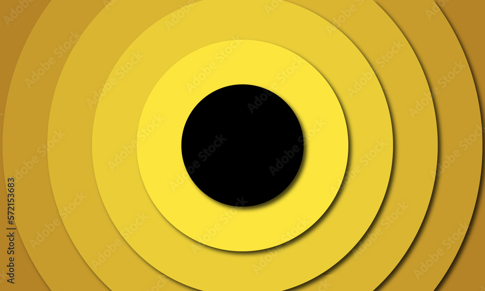 Circular vision abstract background futuristic geometrical radial ...