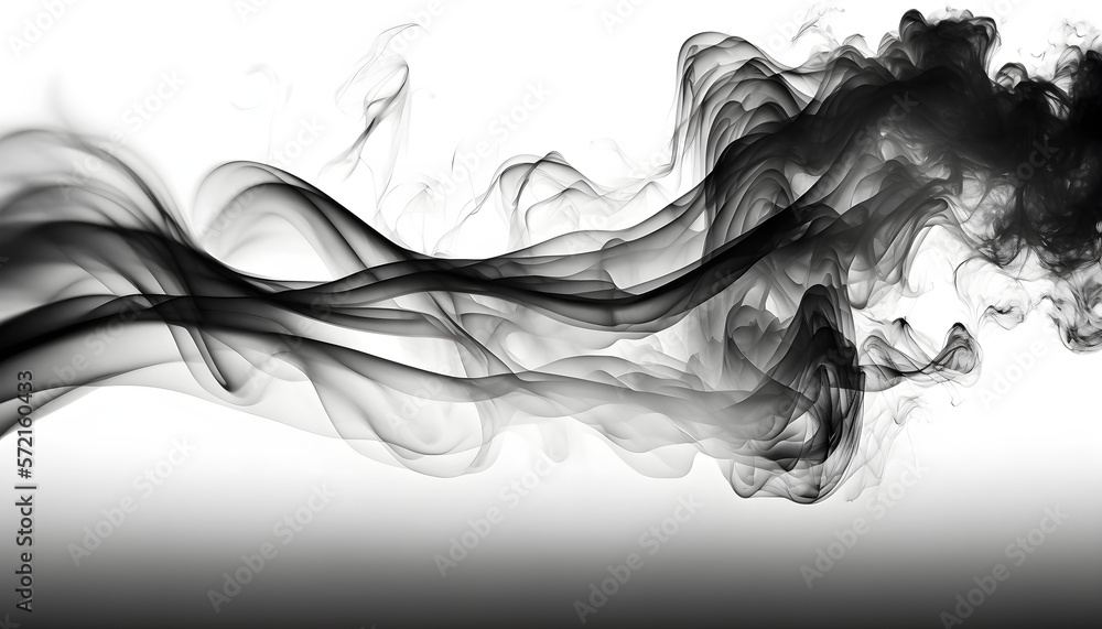 Texture of grey smoke, Background photo of fire created with Generative ...