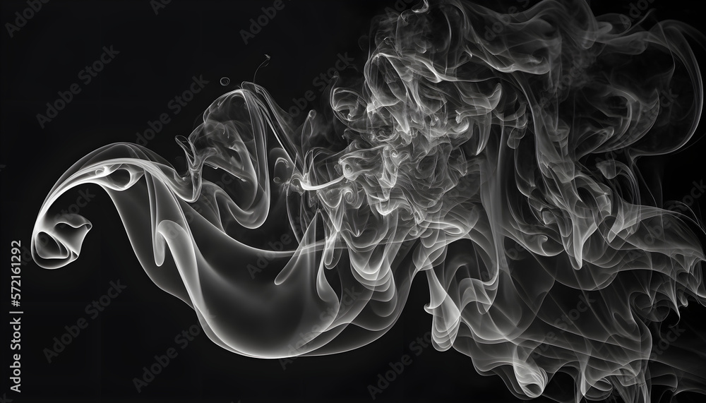 Texture of grey smoke, Background photo of fire created with Generative ...