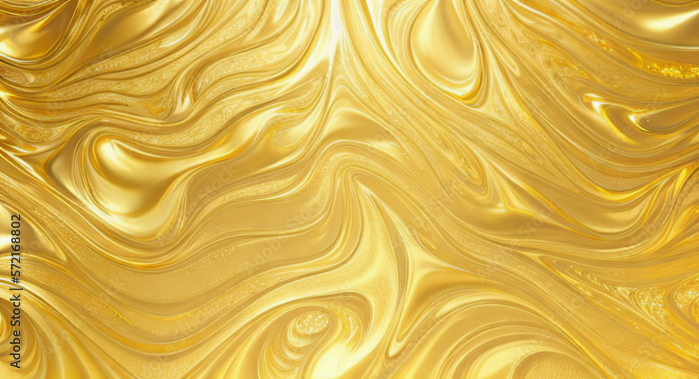 Gold luxury fluid wave background Stock Illustration | Adobe Stock