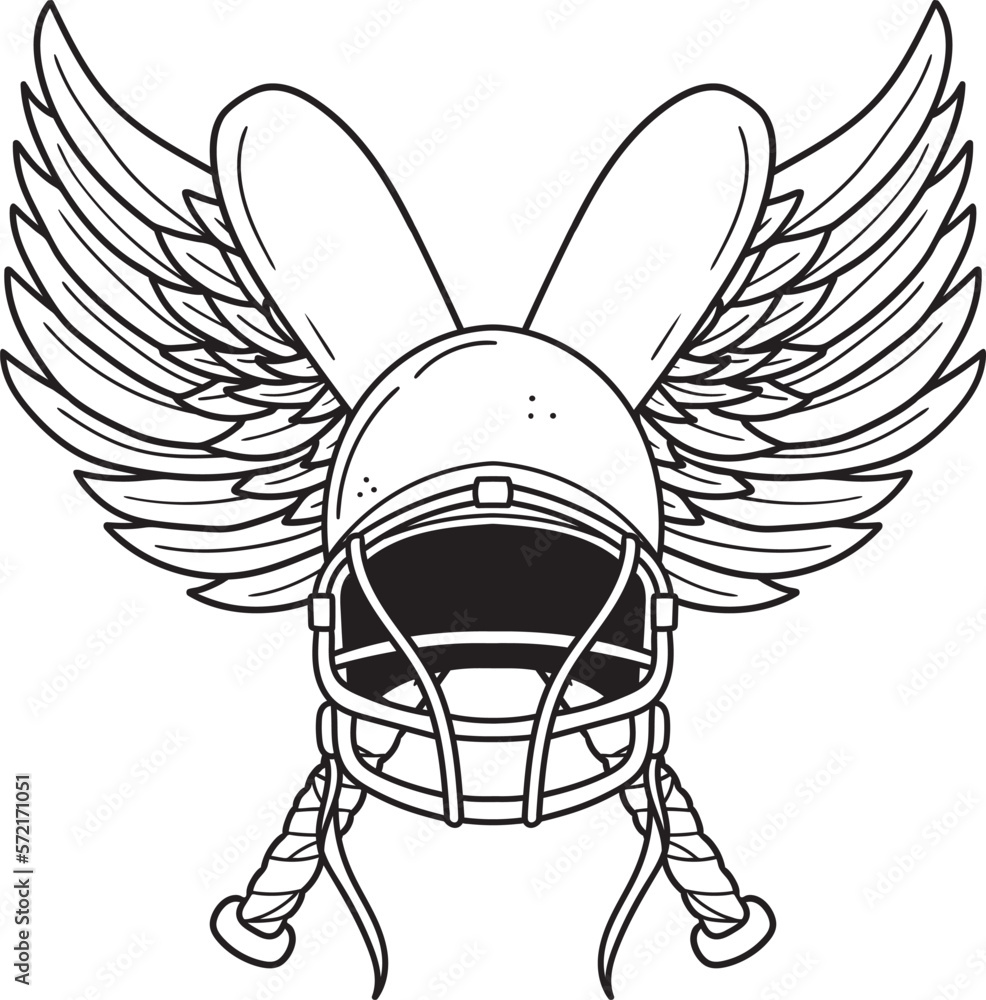 Hand drawn baseball helmet with crossed bats background. Vector ...