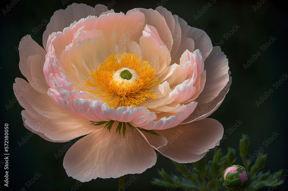 Beautiful Flower Image. Ai generative Stock Illustration | Adobe Stock