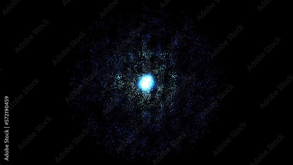 Persid meteor shower time lapse, rotating galaxy star line loop ...