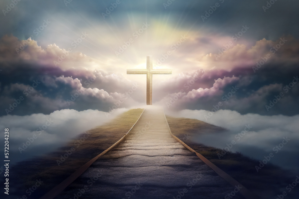 The road to the Kingdom of Heaven which leads to salvation and paradise ...