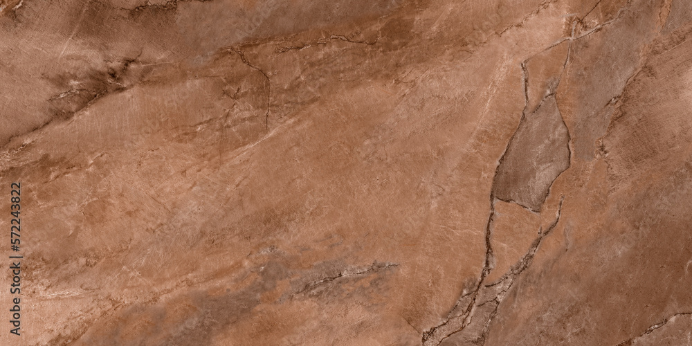 Dark brown marble texture background with brown veins. calcite with a ...