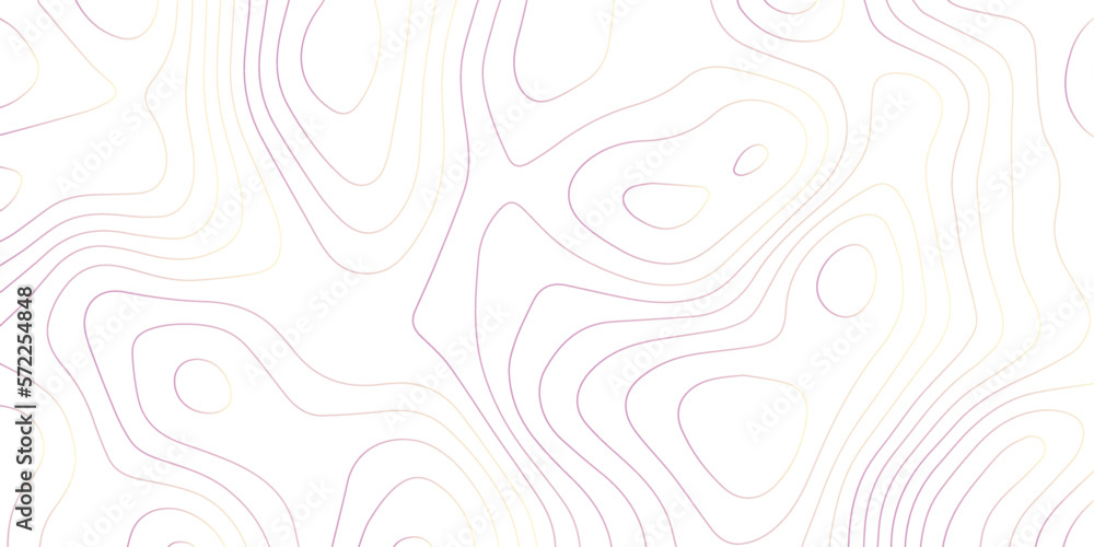 Vecteur Stock Abstract Topographic map background with wave line ...