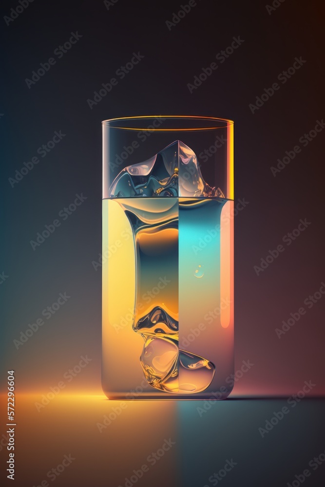 Formas abstractas estilo glassmorphism, desenfocado y degradado ...