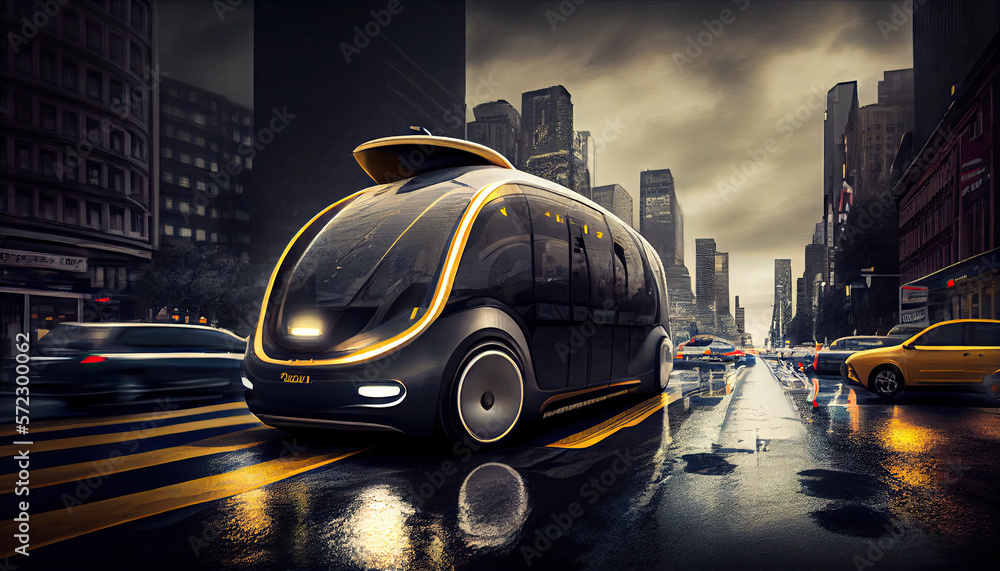 Automated unmanned transport Car, Future of autonomus car ...