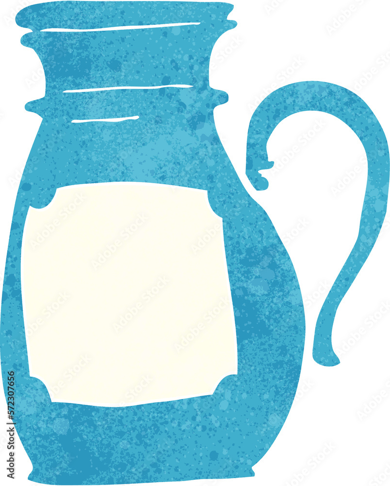 cartoon jug Stock Illustration | Adobe Stock