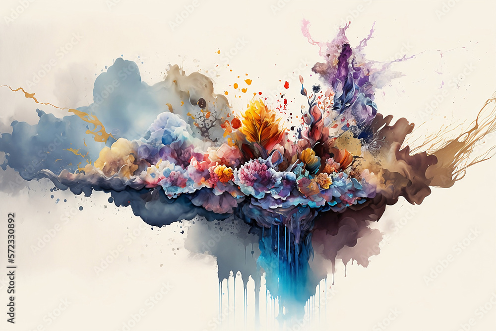 Watercolor Wallpaper Splash