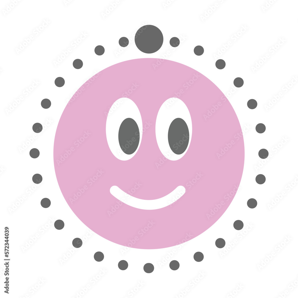 Dotted circle shape for tracing lines for preschool and kindergarten ...