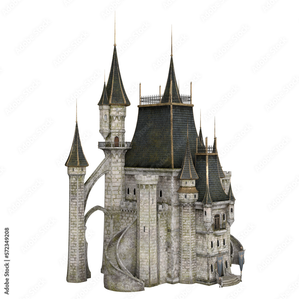 Fantasy Castle Tower