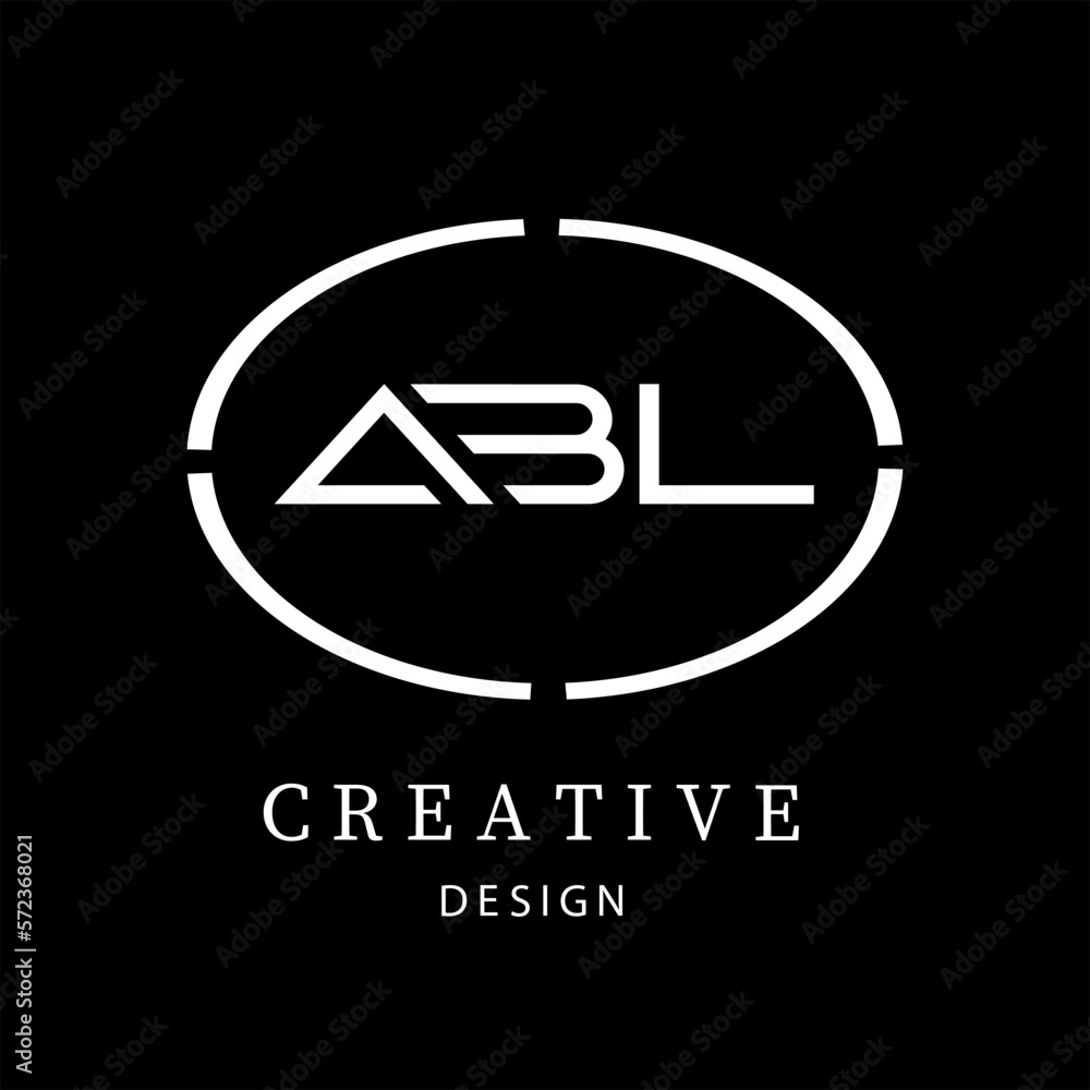 ABL Letter Shape Design Of The Letters ABL In A Circle ABL Letters In 