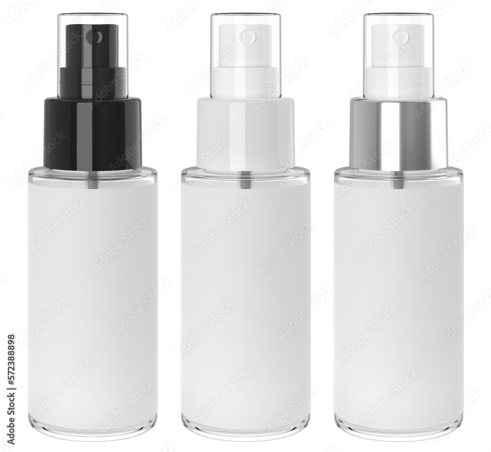 Mockup spray dispenser with transparent cap isolated on transparent ... Mockup spray dispenser with transparent cap isolated on transparent ...