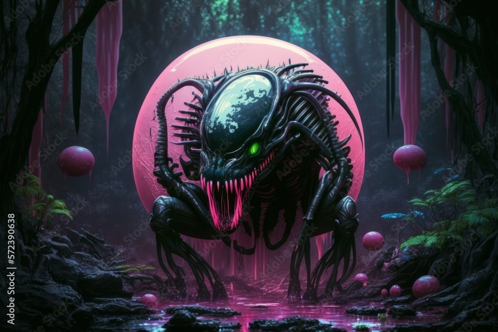 Chupacabra. Fictional scary creature from Puerto Rico, Mexico, Latin ...