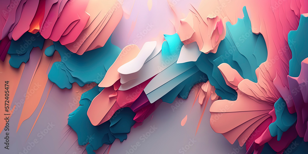 4K ABSTRACT WALLPAPER WITH SOFT COLORS Stock Illustration | Adobe Stock