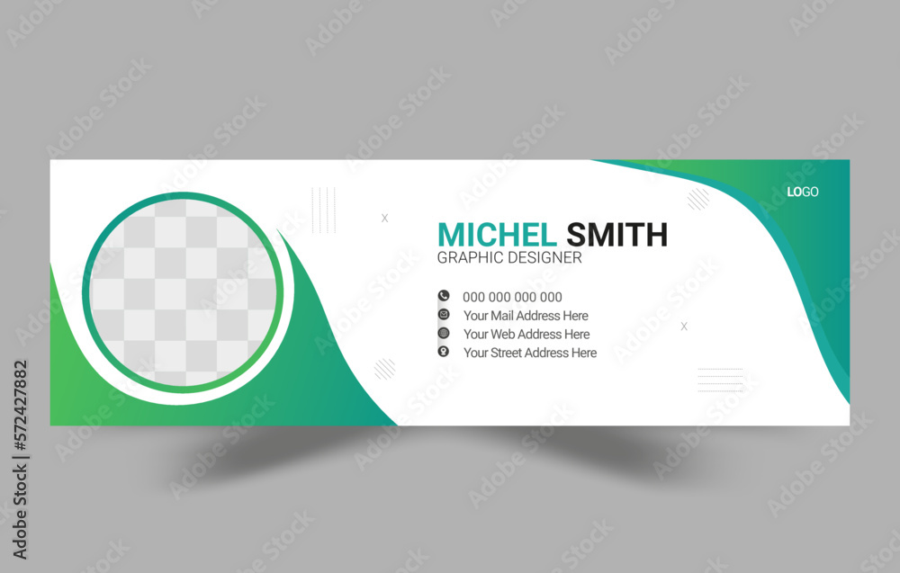 Professional Modern and minimalist Vector Illustration Of Corporate ...
