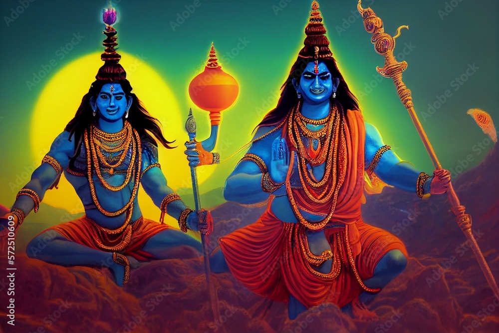 Lord Shiva, Mahadeva, Hara. God in Hinduism. Mahabharata. Shiva is ...