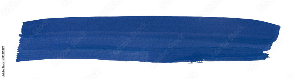 blue brush isolated on transparent background blue watercolor,png ...
