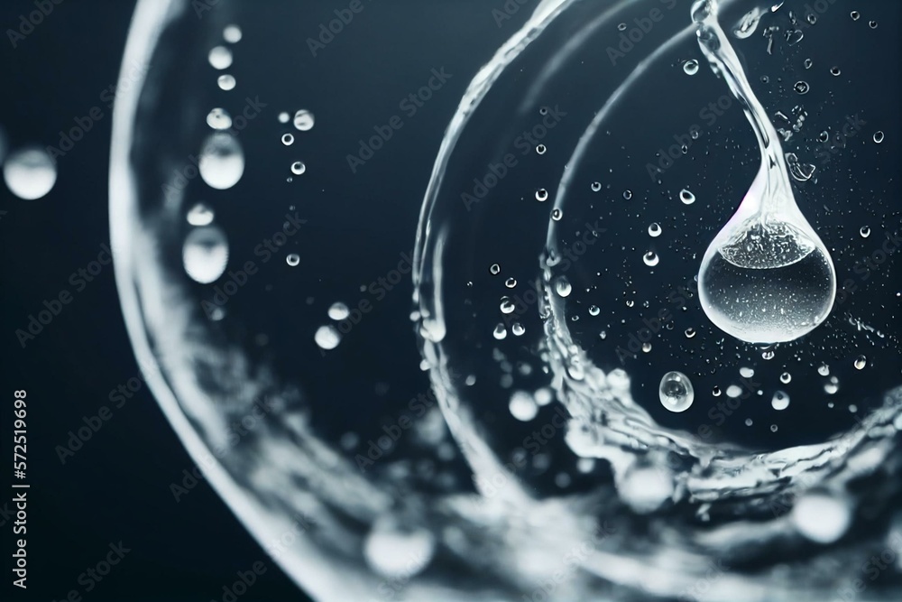Macro Photography Water In Motion