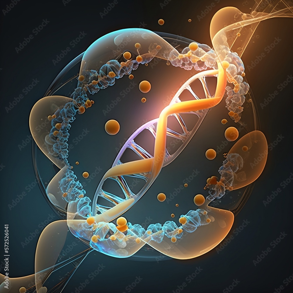 plasmid dna synthesis Stock Illustration | Adobe Stock