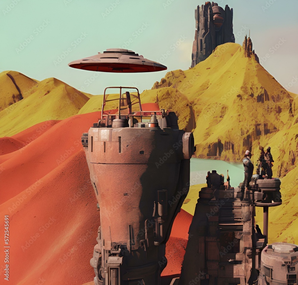 tank in the desert, war, sand, water, dry, ww2, AI generated Stock ...