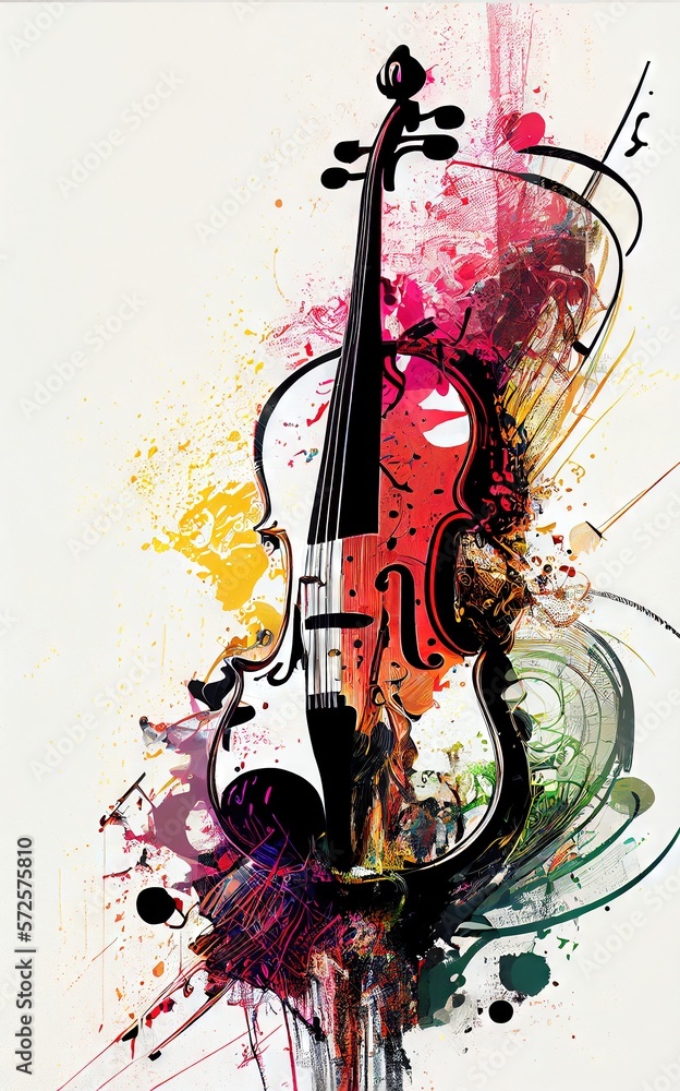 Cool Violins Wallpaper