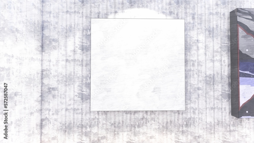 Blank display on background with minimal style and spot light. Blank ...