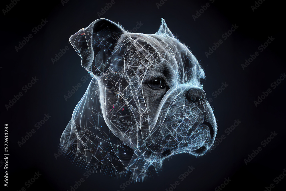 Neural network of a Bulldog brain with big data and artificial ...