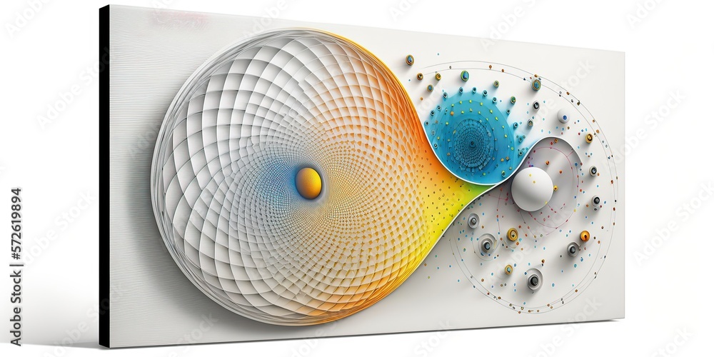 A visually striking image that showcases the capabilities of AI, such ...