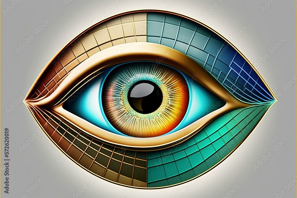 A visually striking image that showcases the capabilities of AI, such ...