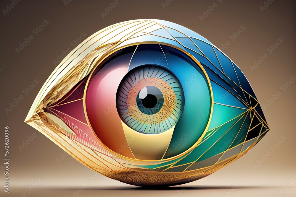 A visually striking image that showcases the capabilities of AI, such ...