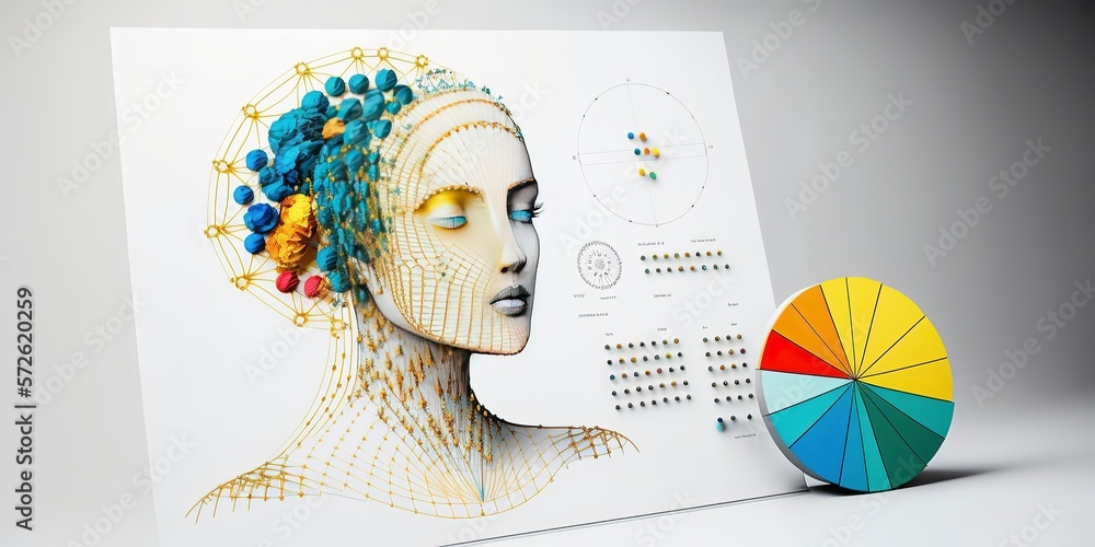 A visually striking image that showcases the capabilities of AI, such ...