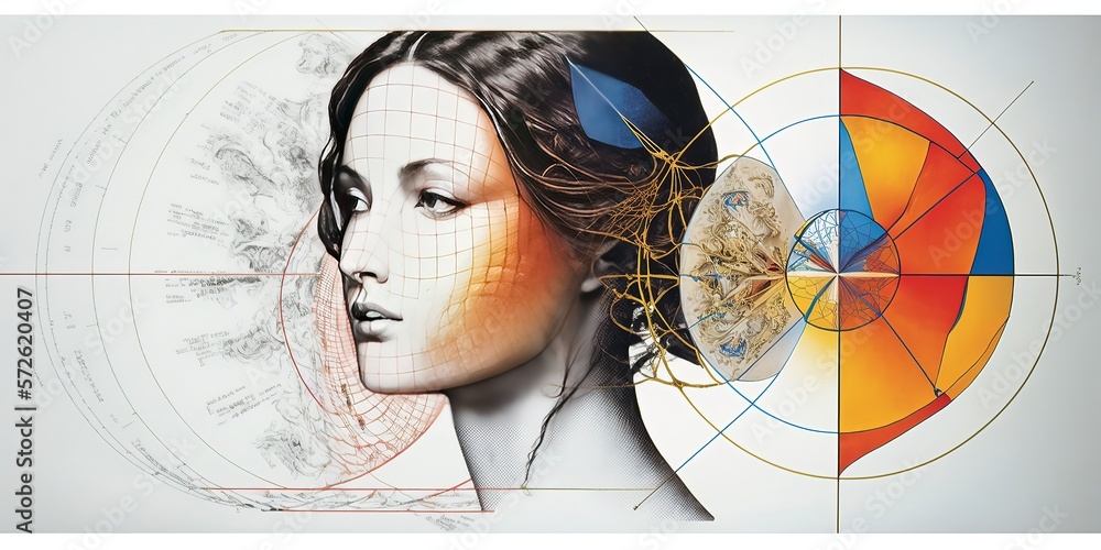 A visually striking image that showcases the capabilities of AI, such ...