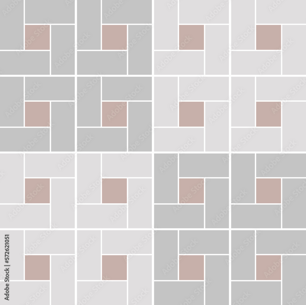 Street pavement, brick, architectural element. Top view. Pavement ...