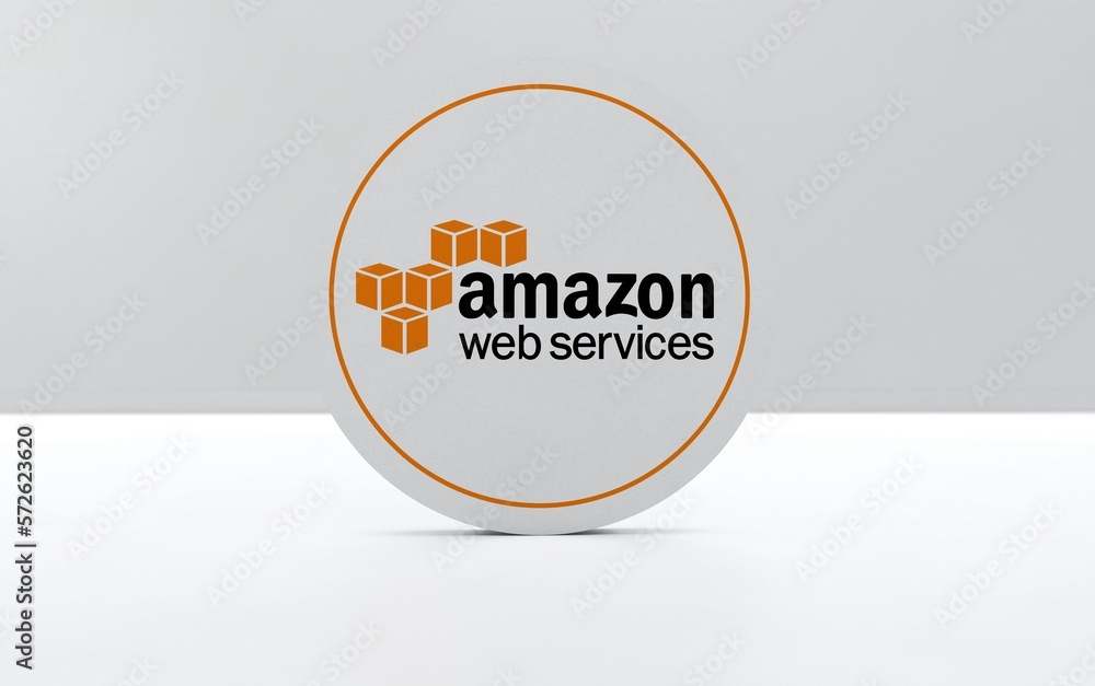 Amazon Web Services, 3D background design - visual design work, (3D ...