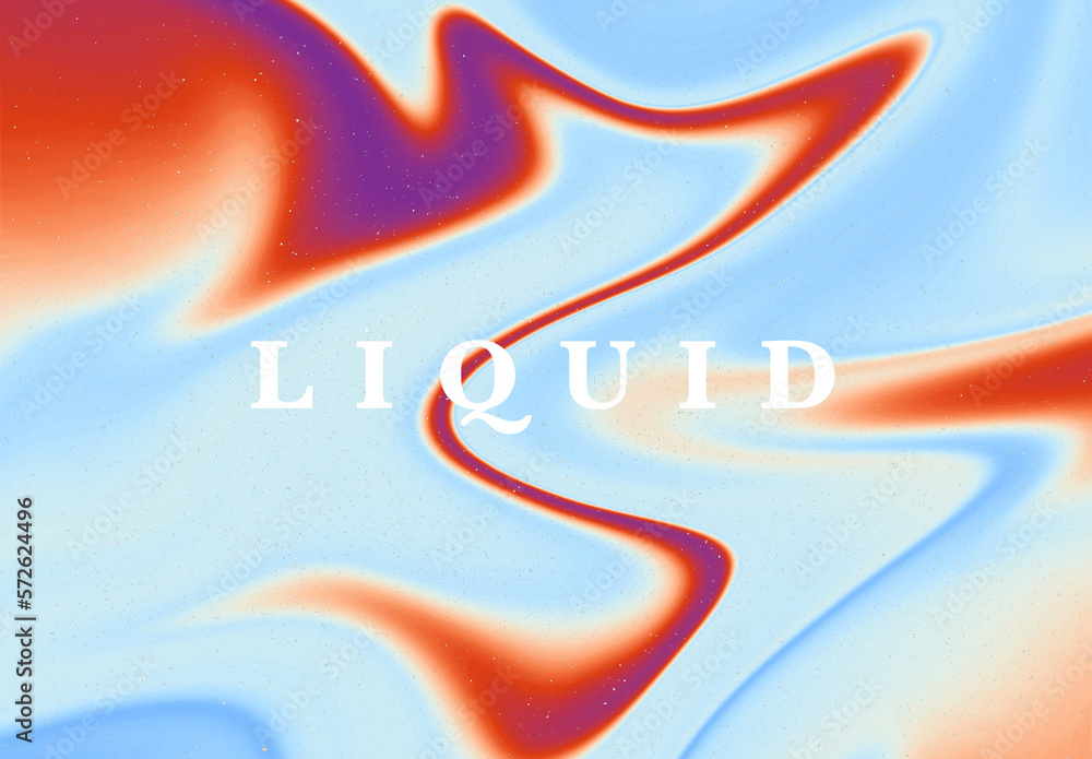 Acid Fluid Photo Effect Mockup Stock Template | Adobe Stock