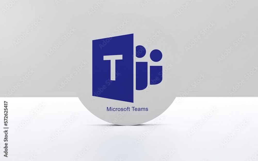 microsoft teams, social media 3D background design - visual design work ...