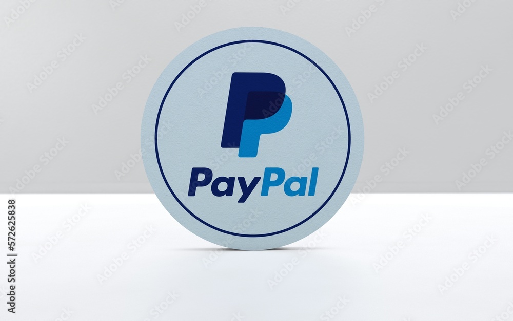 Paypal, social media 3D background design - visual design work, (3D ...