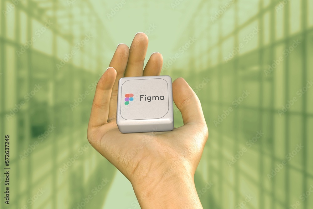 figma, social media background Stock Photo | Adobe Stock