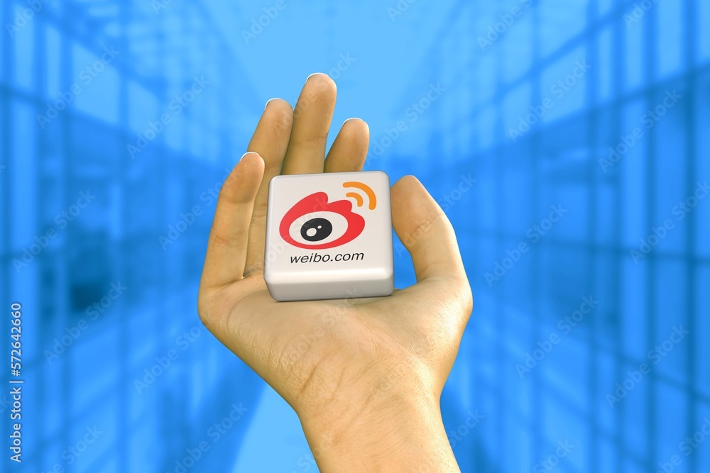 sina weibo, social media background Stock Photo | Adobe Stock