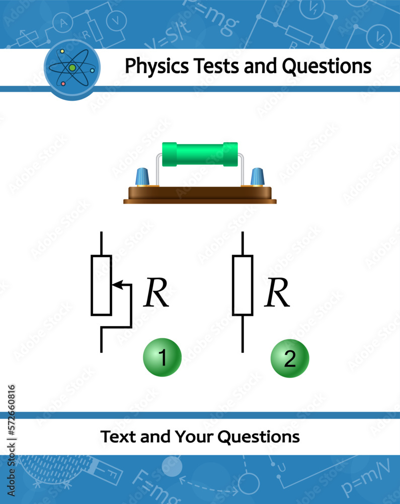 Resistor. Capacitor resistor icon with simple electrical scheme ...
