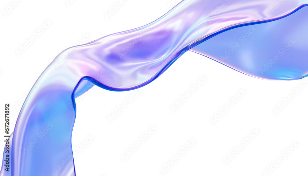 Liquid matte abstract wave. 3d rendering illustratiuon. Stock ...
