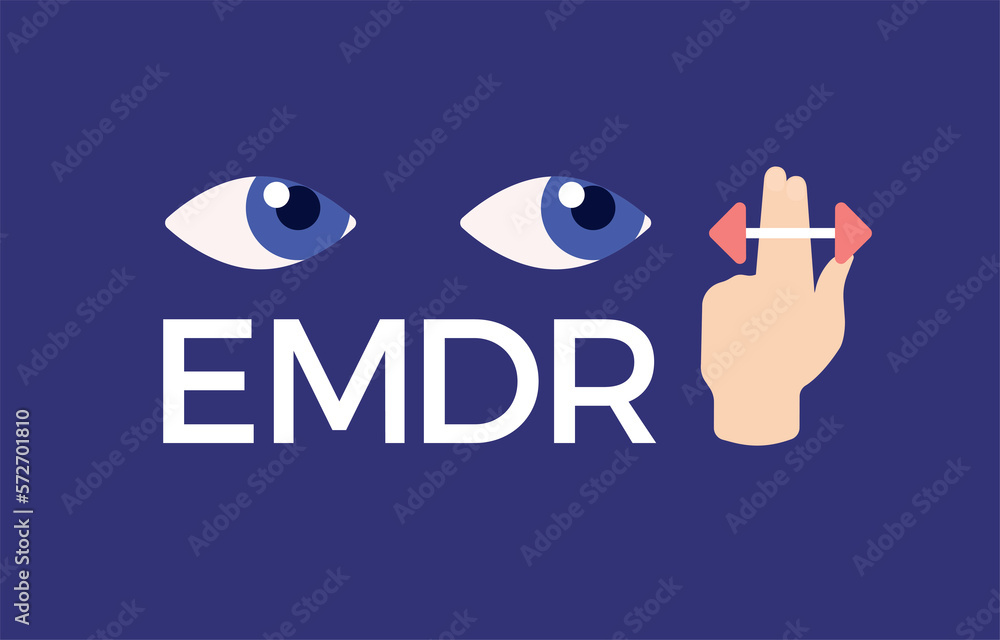 emdr, thérapie par stimulation sensorielle bi-alternée (droite-gauche) qui se pratique par ...