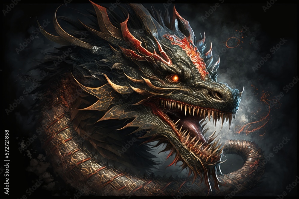 Discover the Magic of Chinese Dragons in this Breathtaking Portrait ...